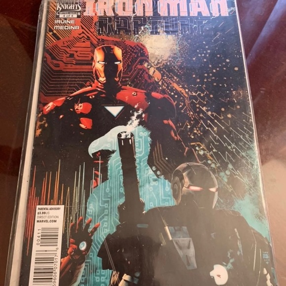 Marvel | Accents | Marvel Knights Iron Man Rapture Comic Issues And 4 ...